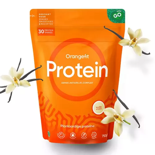 Proteină Vegetală cu Aromă de Vanilie, 750g | Orangefit ...